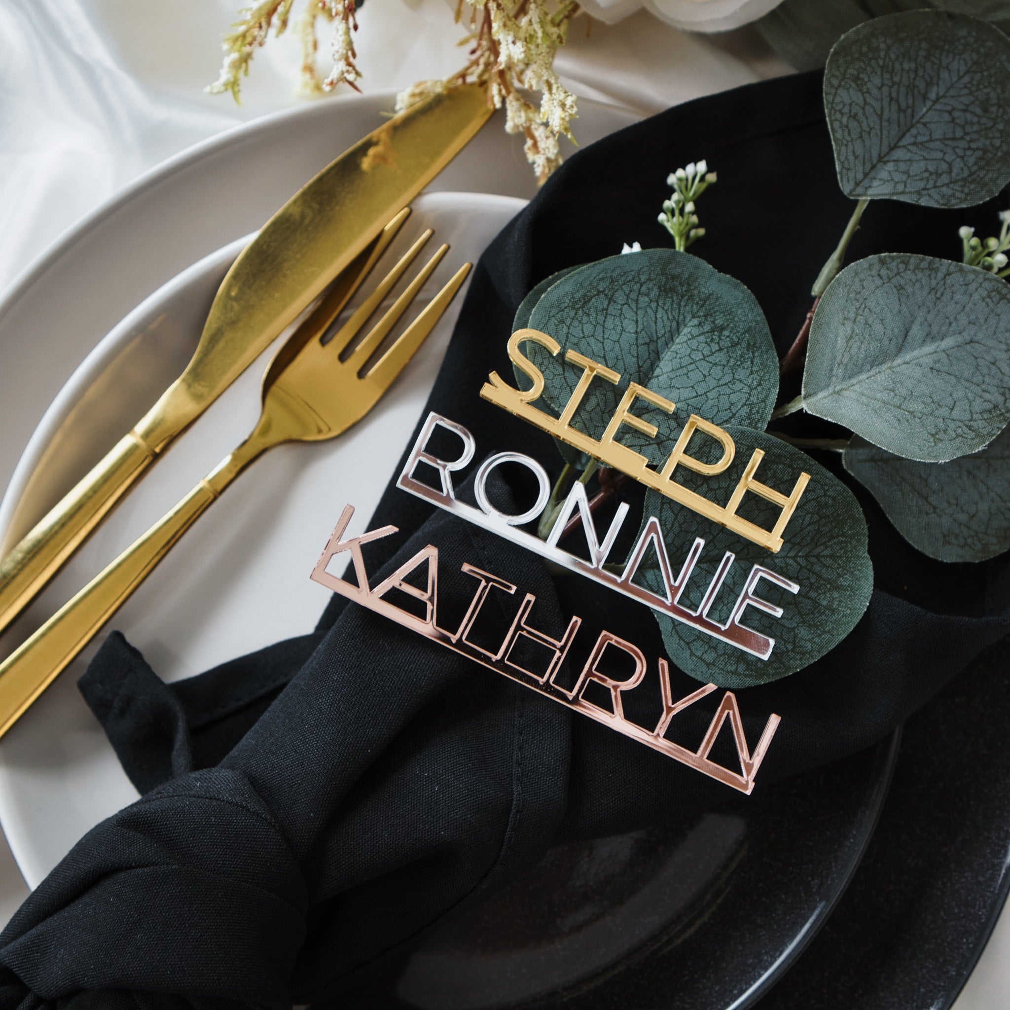 Wedding Place Name Setting Cards by Inketch – inketch