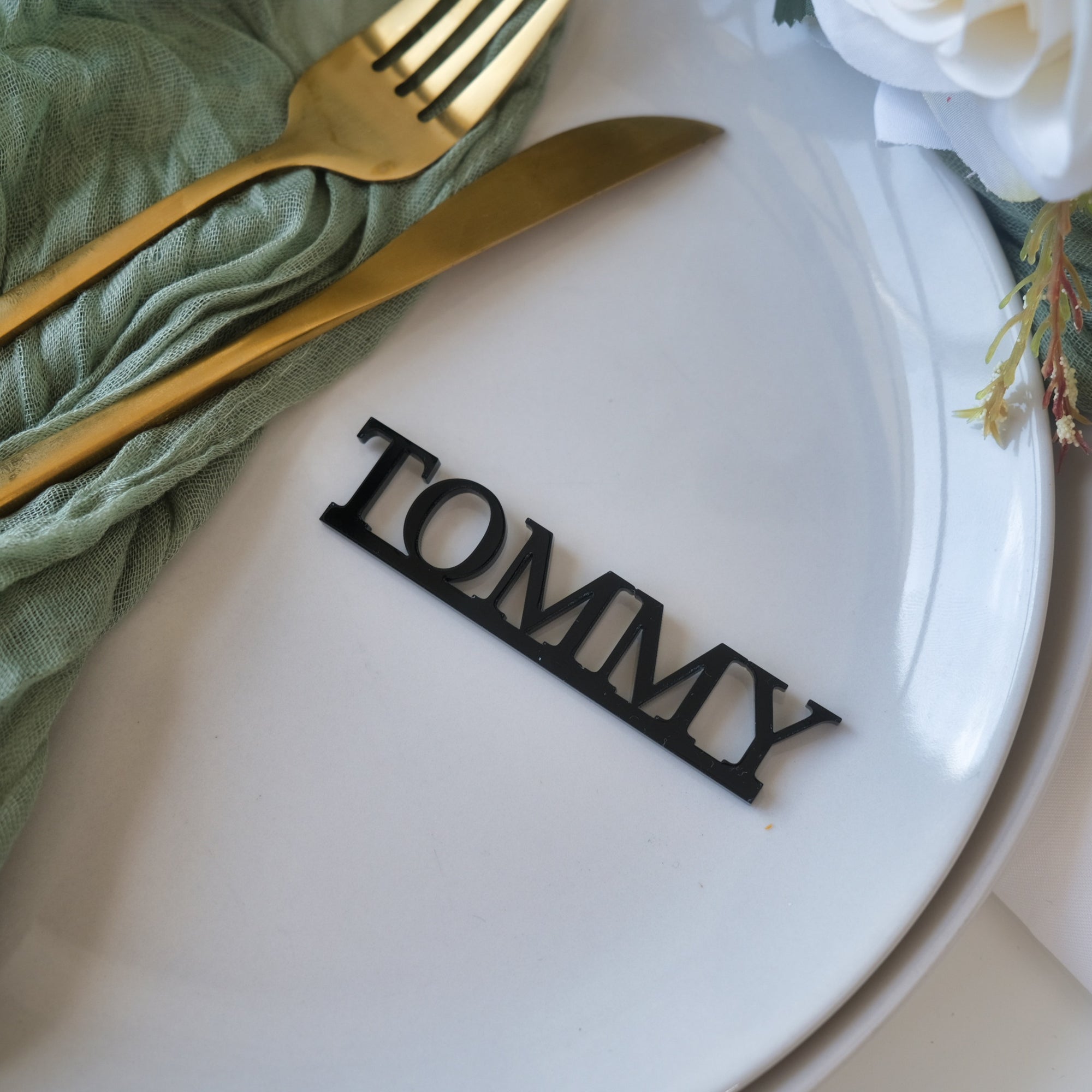 Wedding Place Setting Name Tags by Inketch – inketch