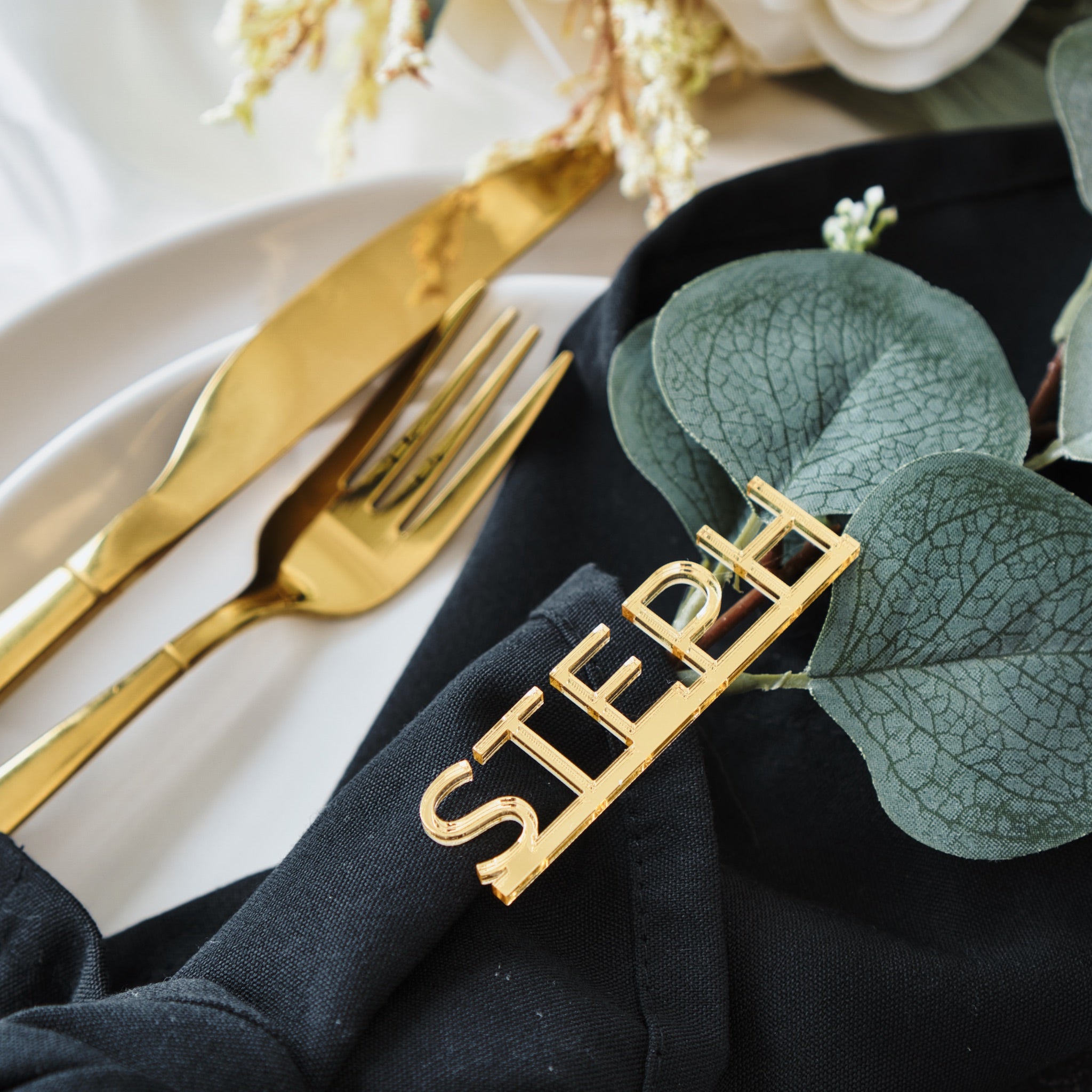 Wedding Place Name Setting Cards by Inketch – inketch