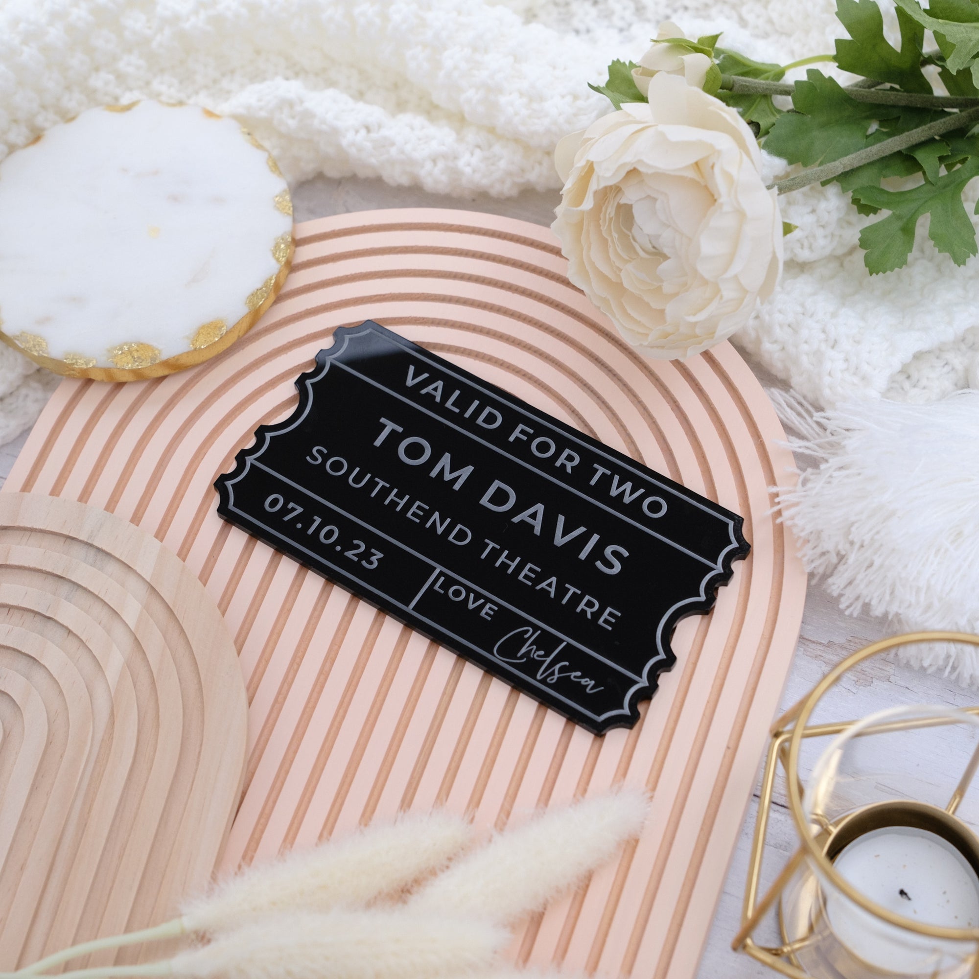 Personalised Surprise Voucher Gift Ticket by Inketch – inketch