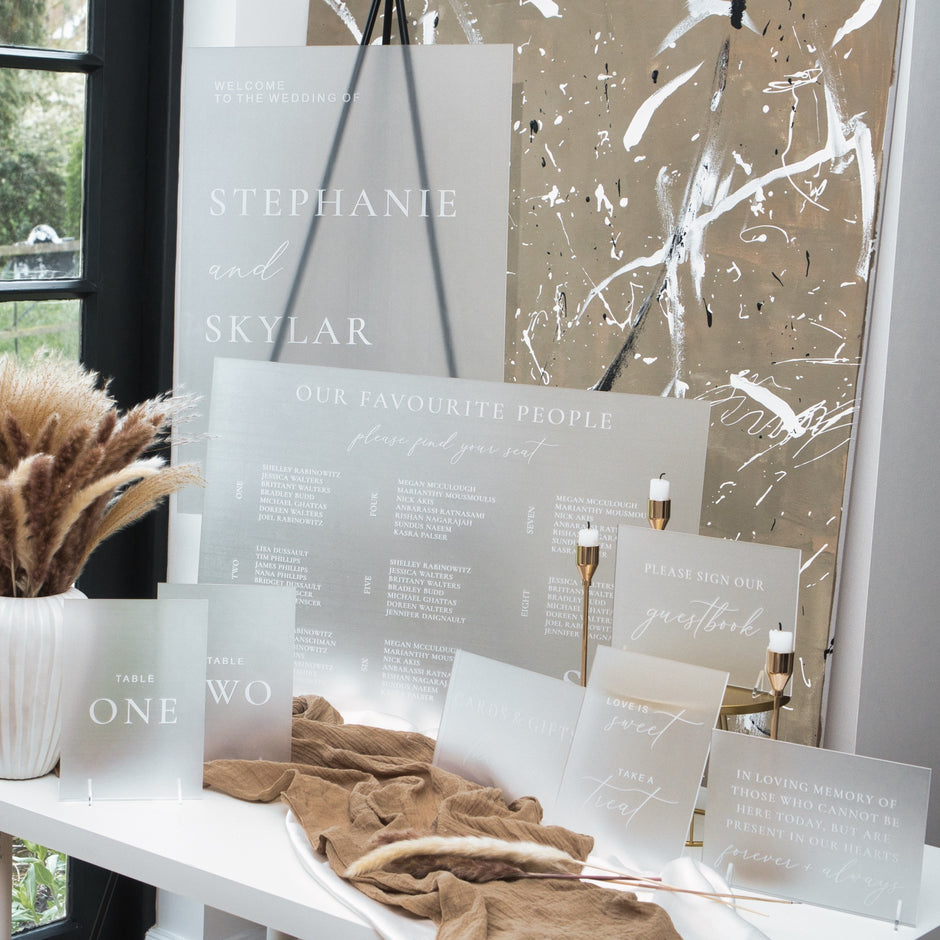 Wedding Signage Bundles: Stress-Free, Personalised & Fast Delivery ...