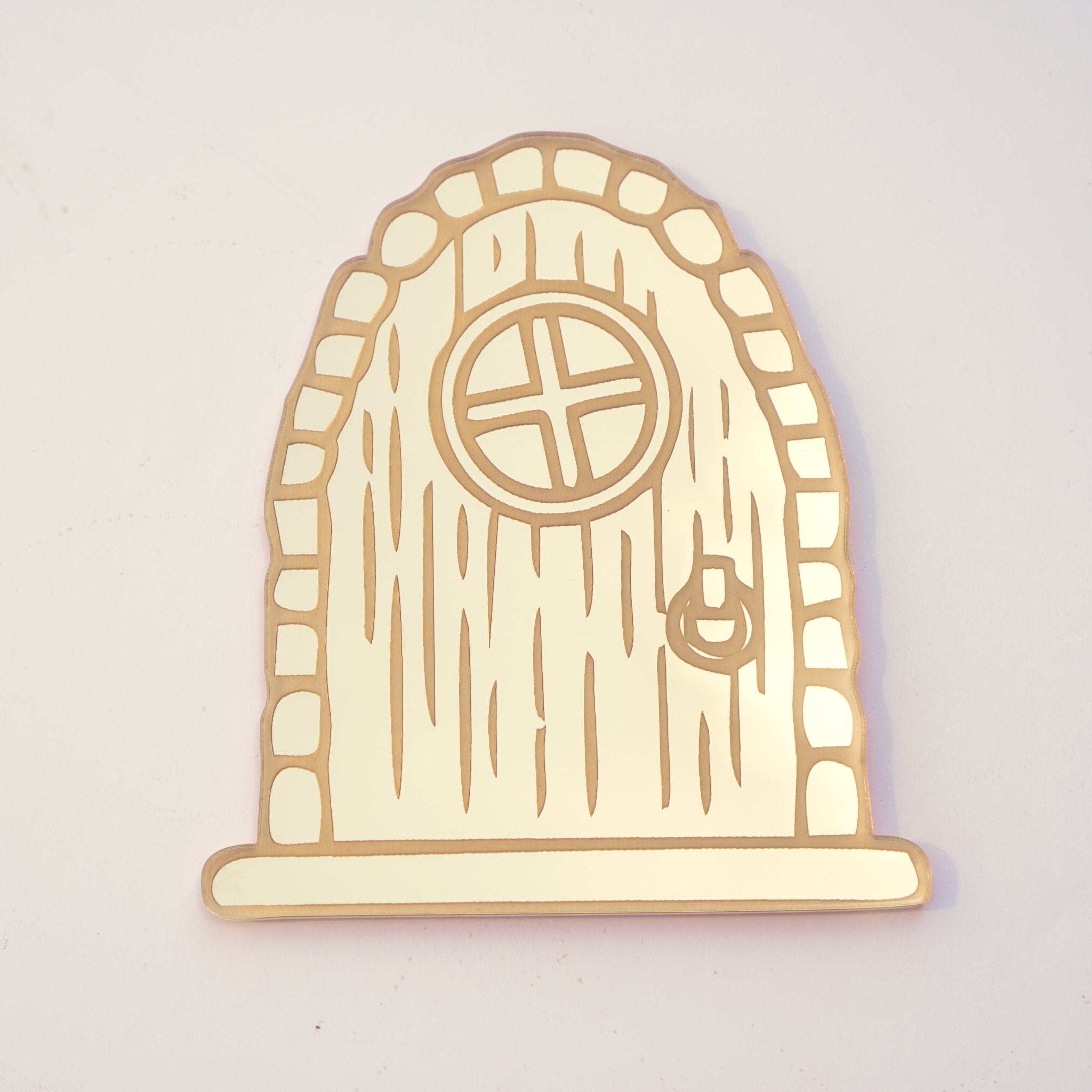 Fairy Door Cake Topper Gold Silver Rose Gold Frosted Pink By Inketch ...