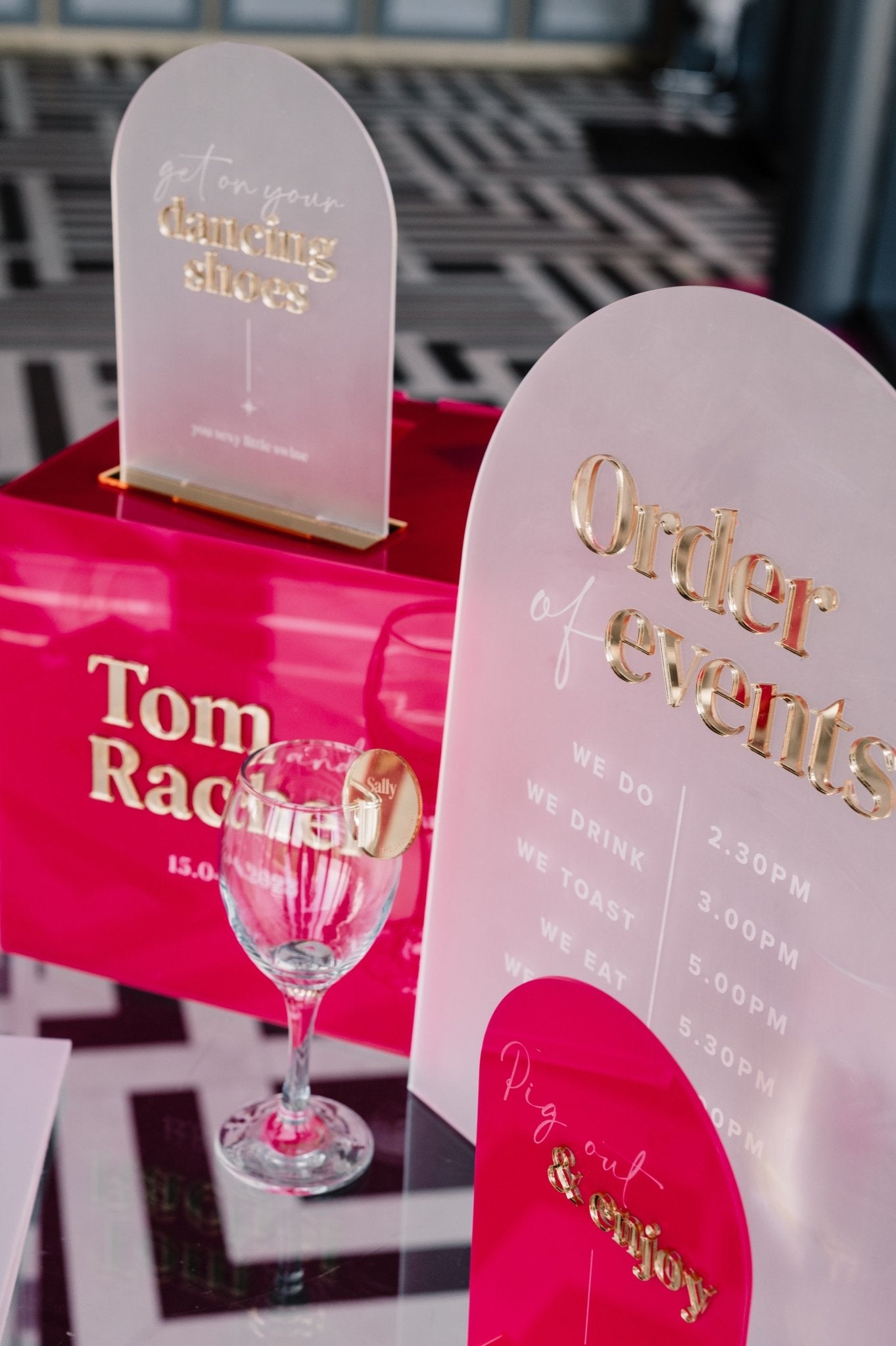 Acrylic Wedding Signage Bundle By Inketch – inketch